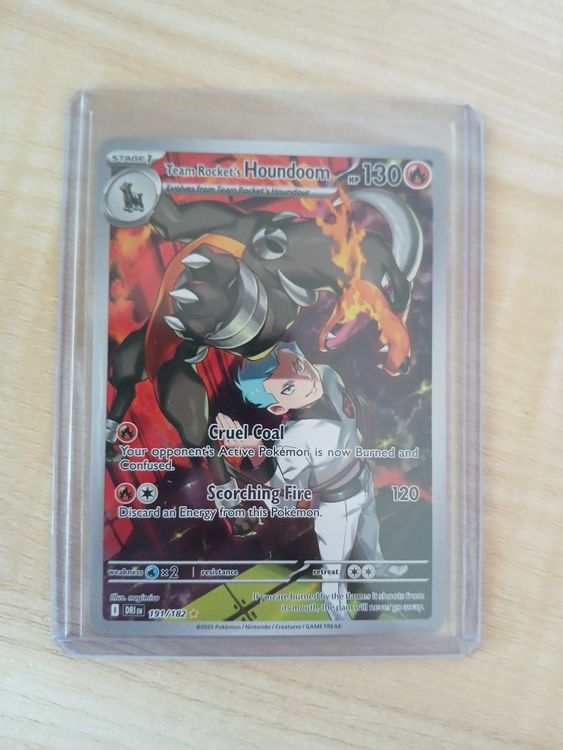 Pokemon Team Rockets Houndoom 191 Destined Rivals EN (Gebraucht) in ...