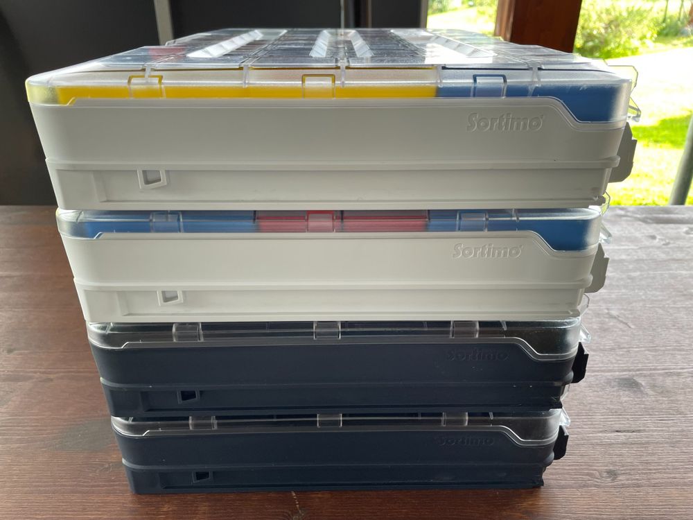 Original 4 SORTIMO T-Boxx Sortimentskoffer/Insetboxen neuw. (Gebraucht ...