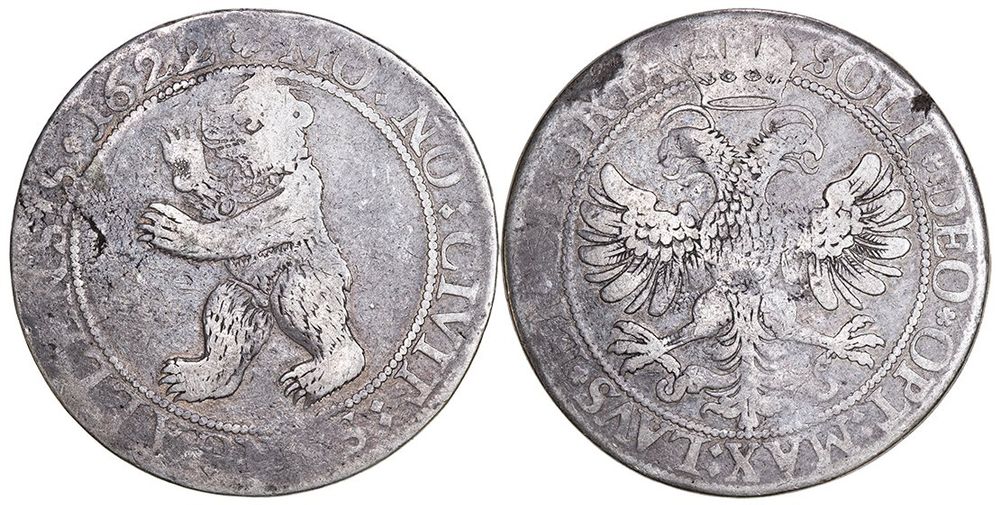 Stadt St. Gallen Taler von 1622 (s-ss) (Gebraucht) in Kollbrunn für CHF ...