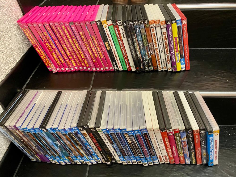 68stk. PC DVD ROM Spiele Computer Spiele Games Sammlung | Kaufen auf ...