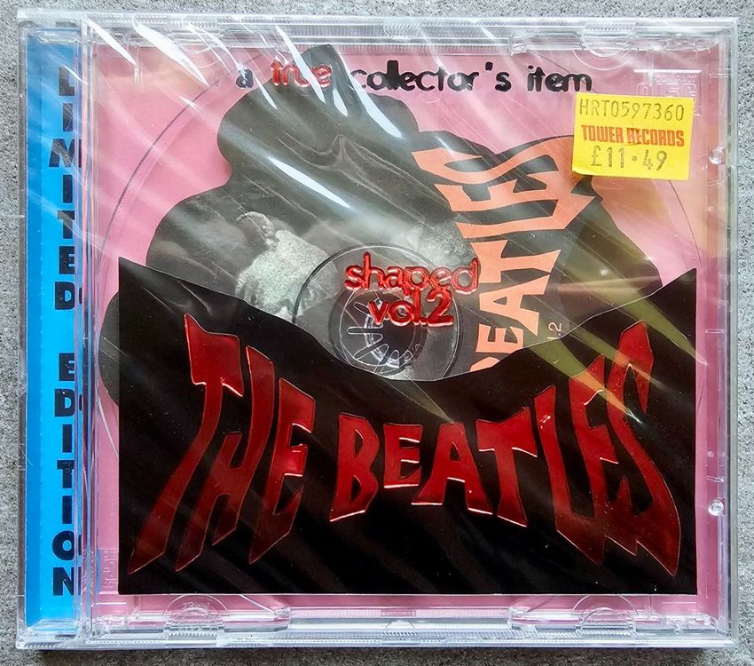 * THE BEATLES * RARE CD COLLECTOR'S SHAPE DISC VOL.2 * 1996! (Neu ...