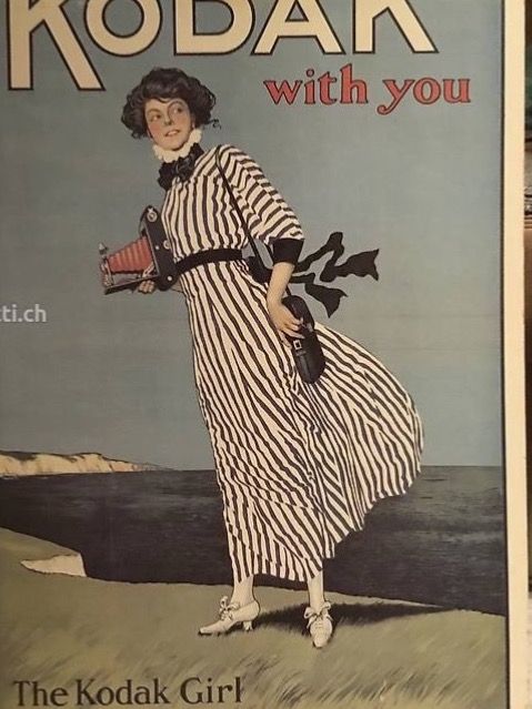 Vintage Kodak Plakat "The Kodak Girl" (1981) (Gebraucht) in Schlieren ...