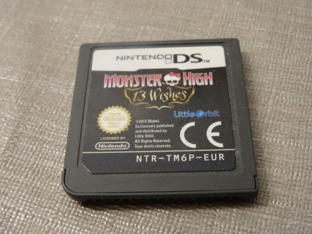 Monster High: 13 Wünsche - Nintendo DS (Gebraucht) in Olten für CHF 6 ...