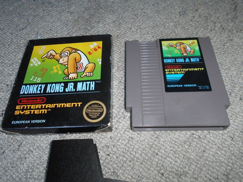 Donkey Kong Jr. Math NES OVP | Kaufen auf Ricardo