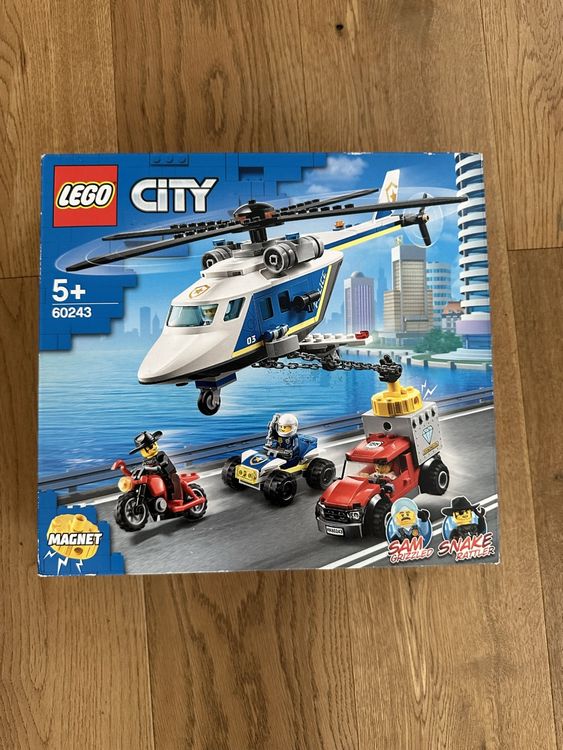 Neu: LEGO Verfolgungsjagd mit dem Polizeihubschrauber 60243 | Kaufen ...