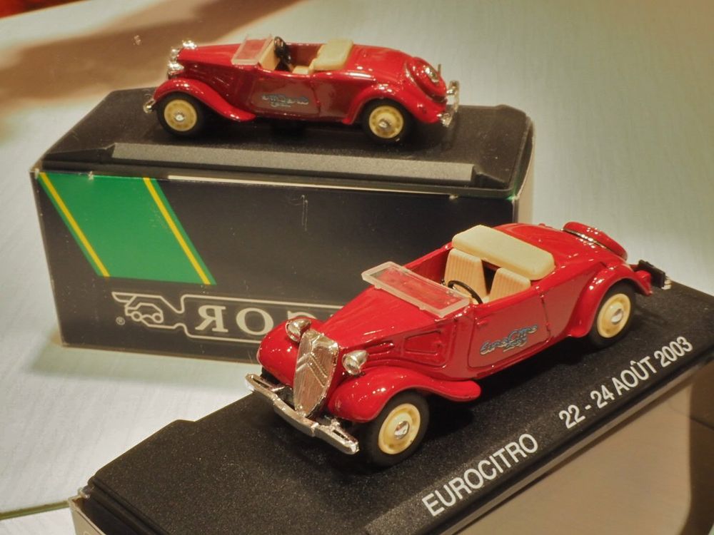 Citroen Traction Avant Cabriolet Eurocitro 2003 - Eligor (Neu und originalverpackt) in ...