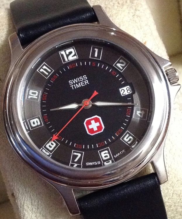 SWISS TIMER Herrenuhr swiss-made ( Neue Preise : 199 CHF ) (Neu (gemäss ...