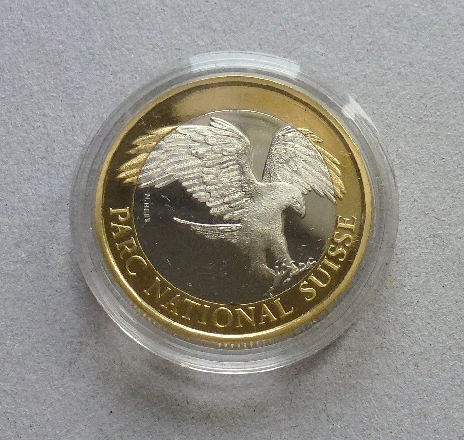 Schweiz ++ Probe 10.- Franken 2008 Steinadler (Gebraucht) in Walkringen ...