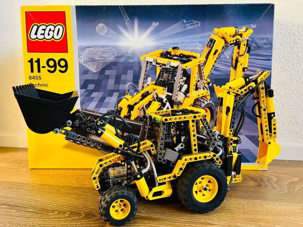 LEGO Technic 8455 Backhoe Loader mit OVP (Gebraucht) in Vinelz für CHF ...