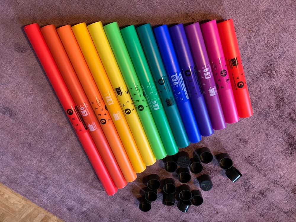 Boomwhackers® Musical Tubes (Gebraucht) in Wasen im Emmental für CHF 20 ...