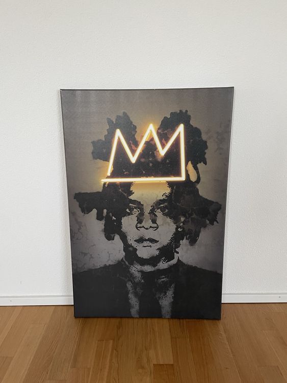 Basquiat Leinwand Bild 60x90cm (Gebraucht) in Glattpark (Opfikon) für CHF 65 – nur Abholung auf ...