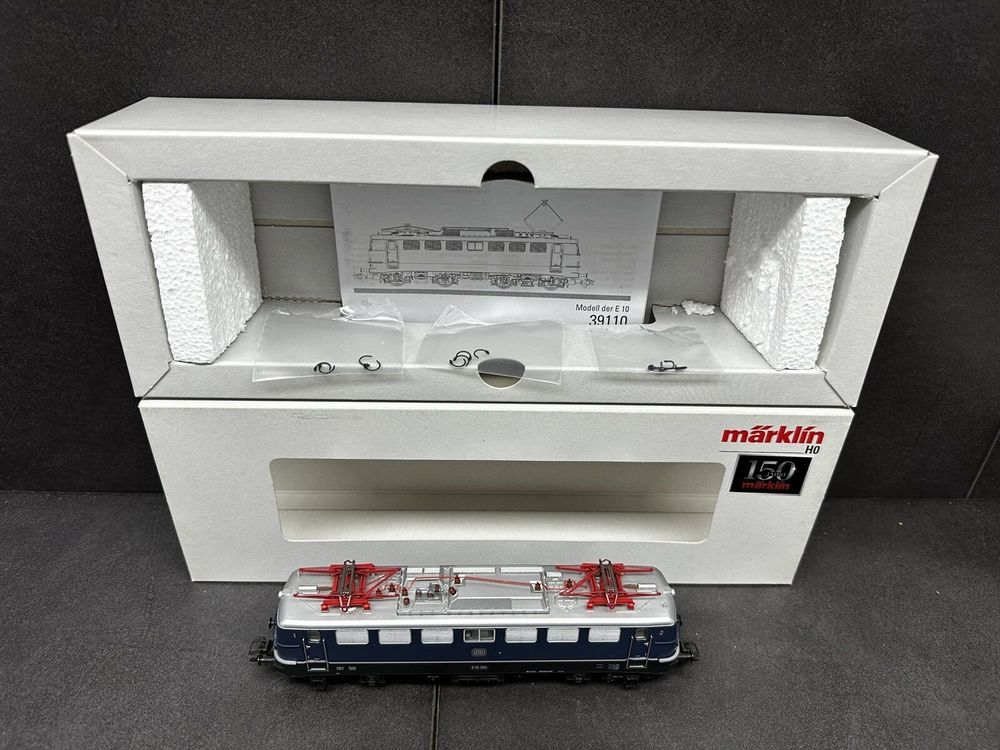 Märklin 39110 E-Lok BR E 10 190 DB Digital mfx Sound, Top | Acheter sur Ricardo