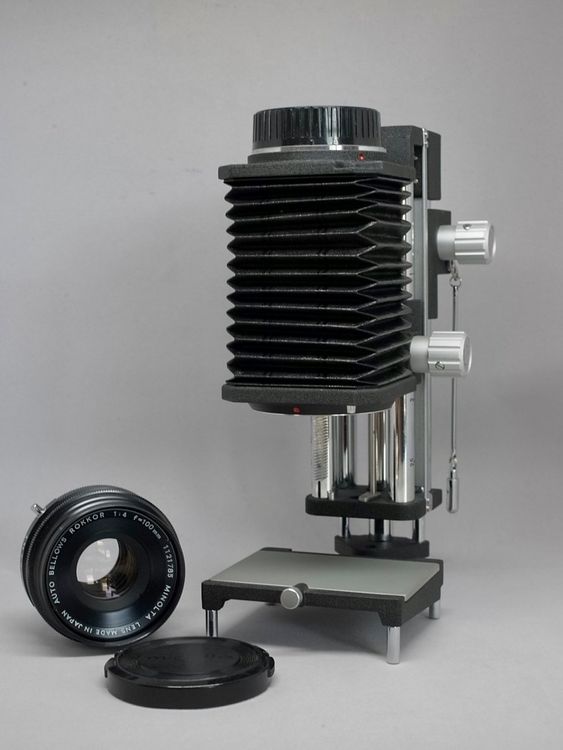 Minolta Balgen I 100/4.0 Rokkor & Makrotisch X-700 XE SRT XD (Gebraucht ...