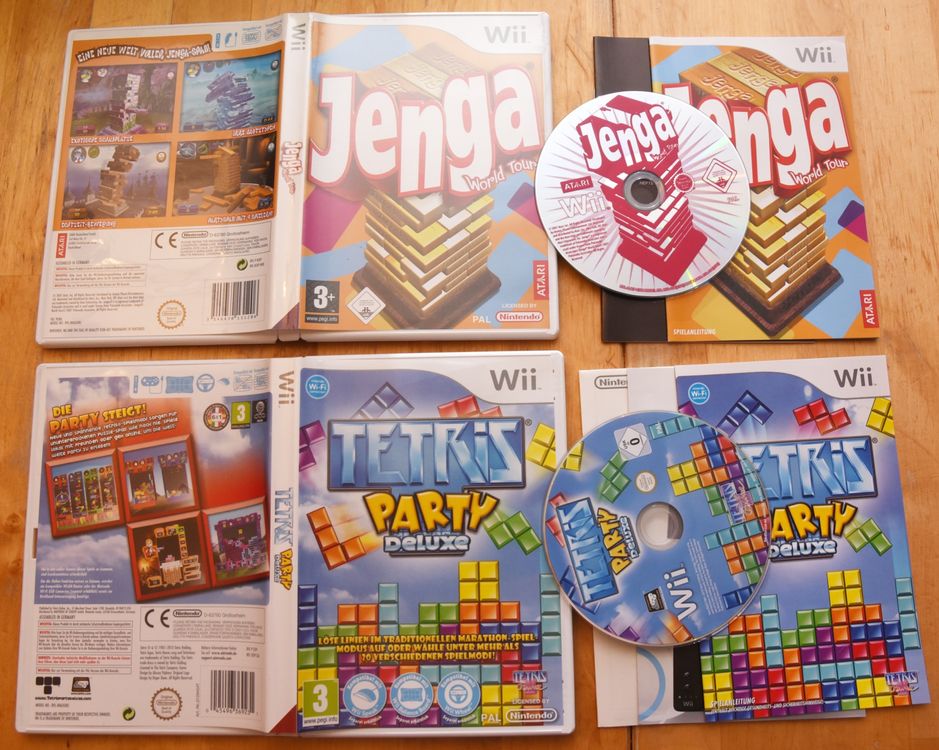 Tetris Party Deluxe+Jenga World Tour (CIB) | Kaufen auf Ricardo
