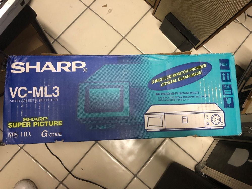 VIDEORECORDER VHS SHARP VC-ML3 (Neu und originalverpackt) in Cadenazzo ...