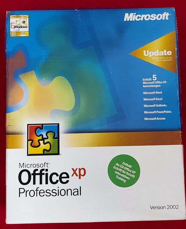 Office XP Professional update (Gebraucht) in Oetwil am See für CHF 19 ...