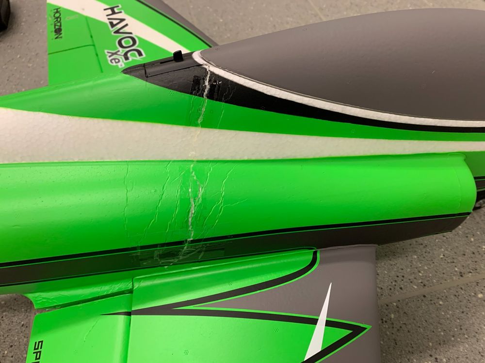 HAVOC Xe 80mm EDF Sport Jet von E-flite inkl. 6S LiPo (Gebraucht) in ...