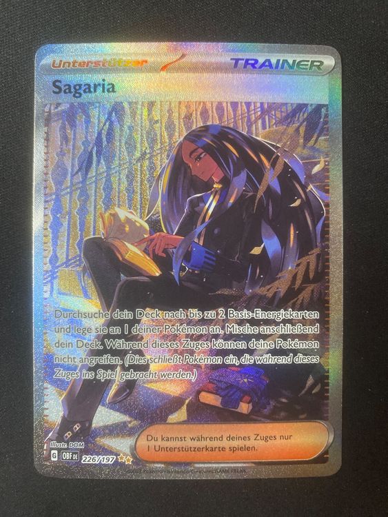 Pokemonkarte Sagaria 226 - Geeta - Obsidian Flames - DE (Neu (gemäss ...