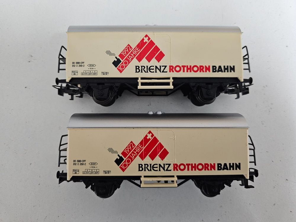 Märklin 2 wagons CFF dès 1.-fr (Gebraucht) in bassecourt für CHF 10 – mit Lieferung auf Ricardo ...