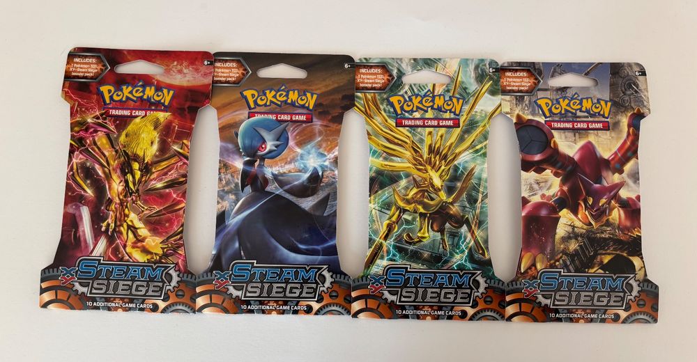Alle 4 Artworks Pokemon Booster Team Siege XY | Kaufen auf Ricardo