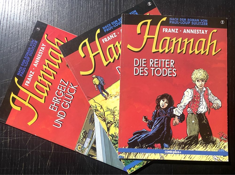 Hannah komplette Miniserie Band 1-3 /nach Paul-Loup Sulitzer (Gebraucht ...