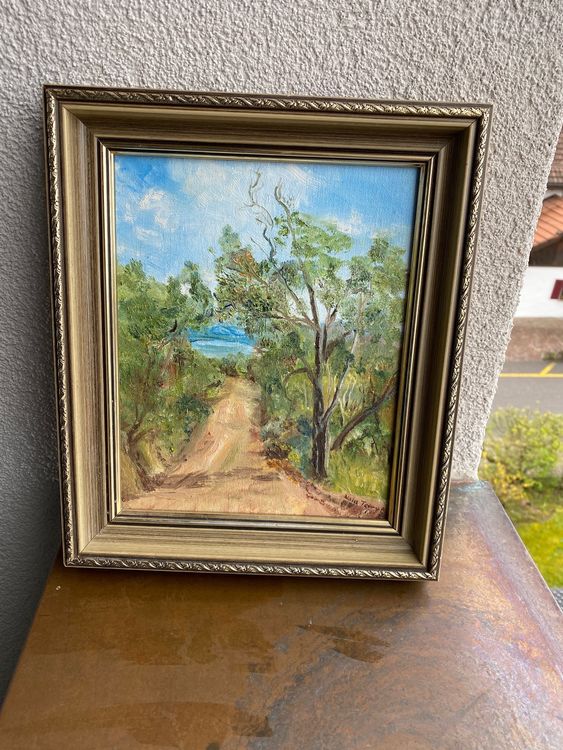 Australische Landschaft Ölgemälde Signiert | Kaufen auf Ricardo