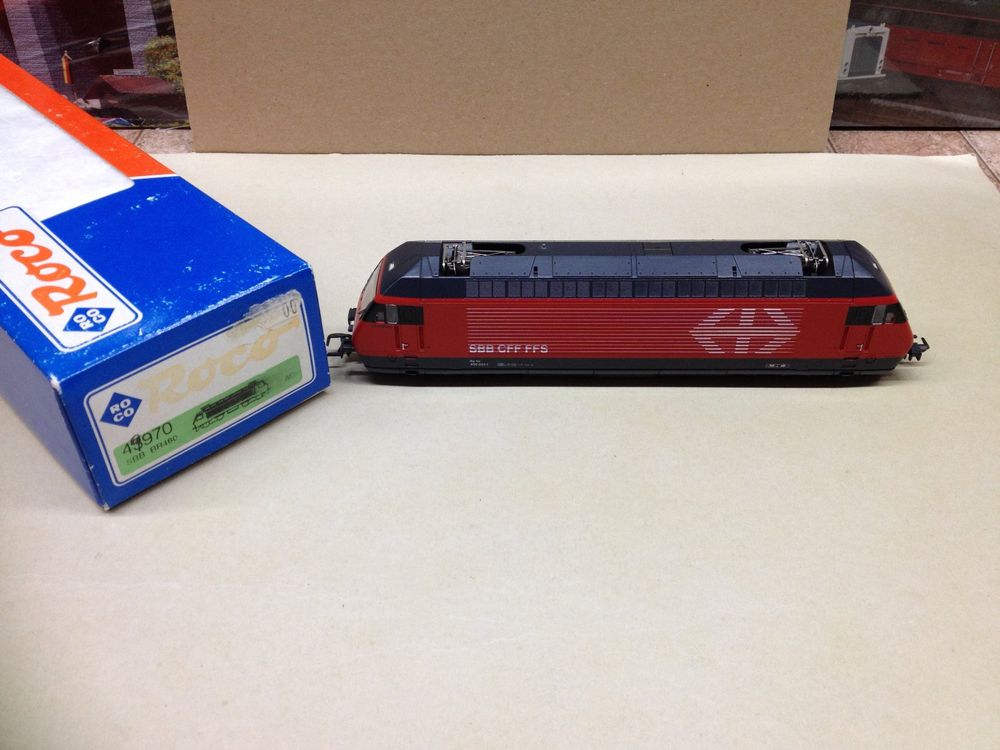 Roco 43970 SBB Re 460 001-1 rot "Lötschberg", H0 WS Digital (Gebraucht ...