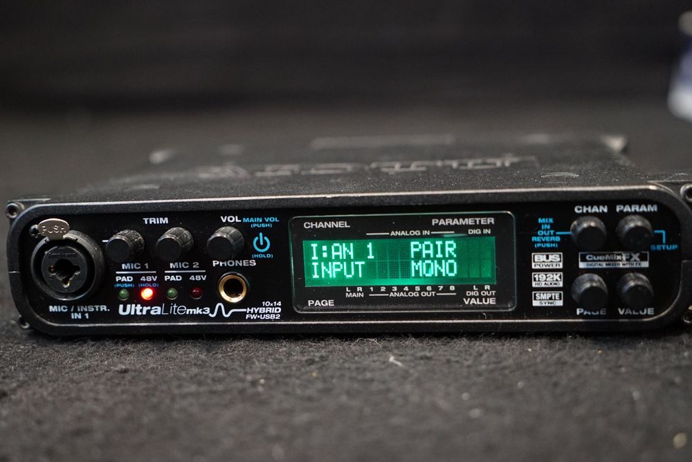 MOTU Ultralite mk3 Firewire & USB Hybrid Audio Interface (Gebraucht) in ...