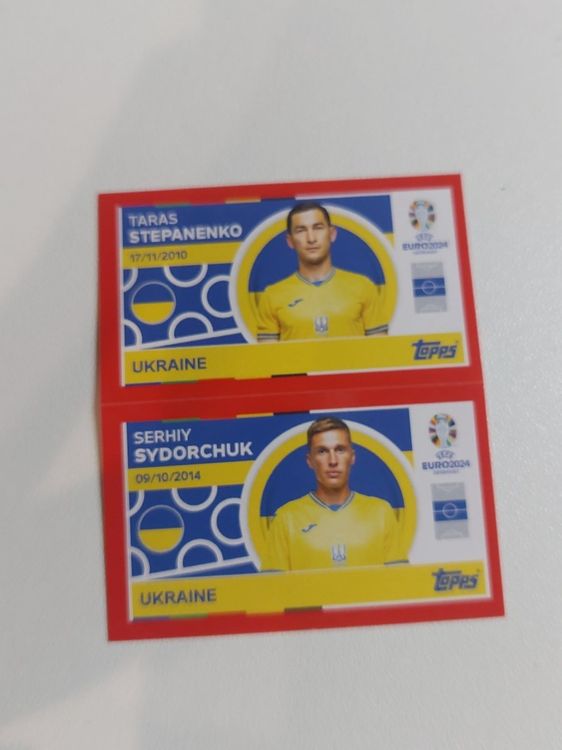 Topps EM 2024 - UKR 10 / UKR 11 | Kaufen auf Ricardo
