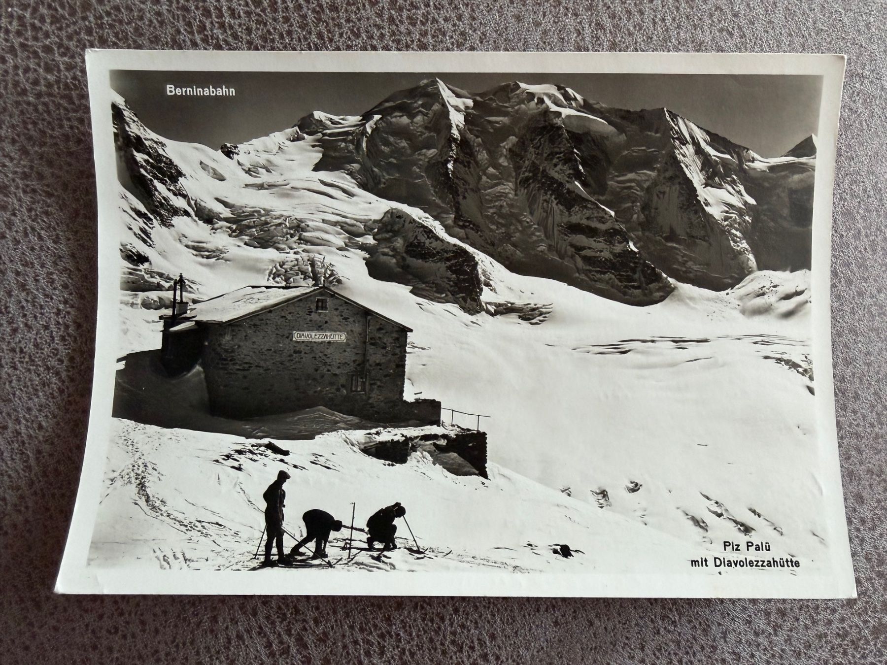 Albert Steiner St. Moritz Piz Palü mit Diavolezza (Gebraucht) in St ...