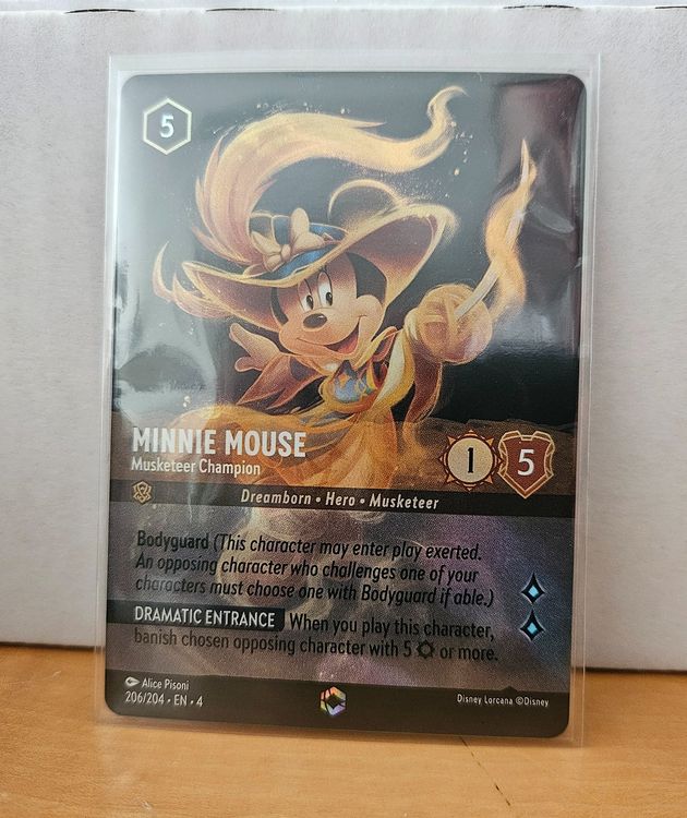 Disney Lorcana: Minnie Mouse - Musketeer Champion ENCHANTED | Kaufen ...