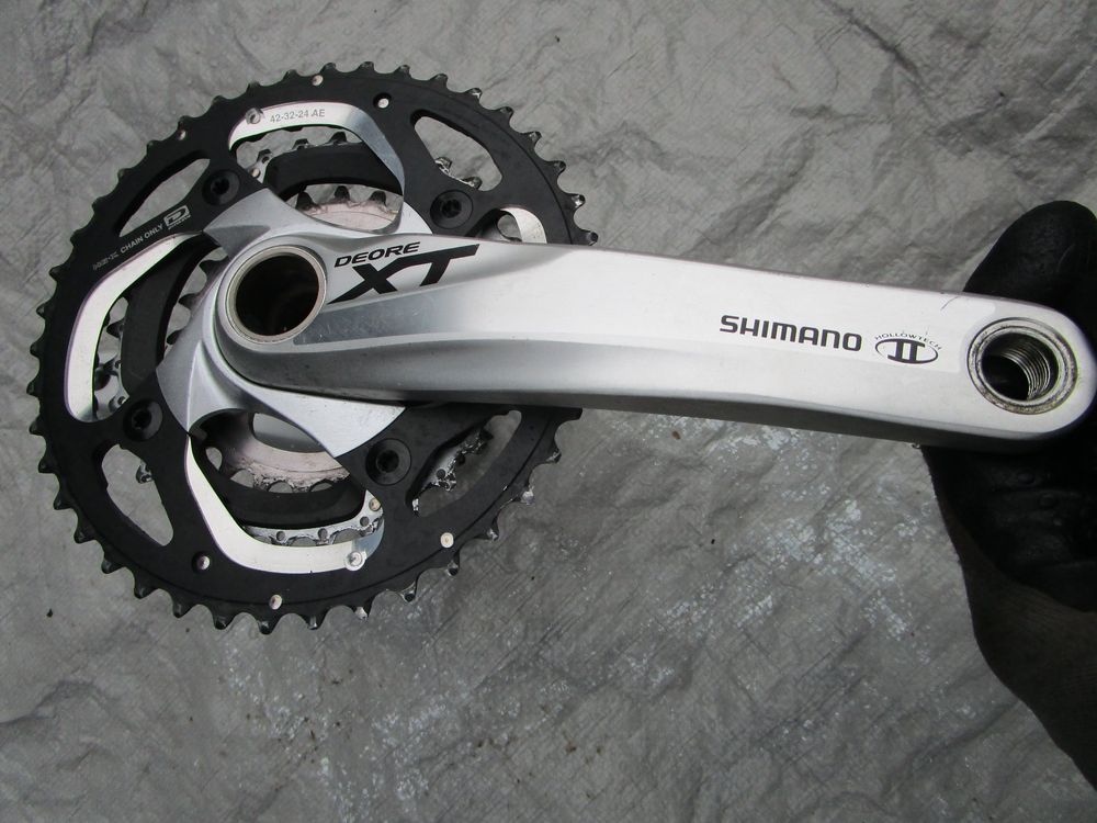 Tretkurbel SHIMANO XT 3 fach 175mm (Gebraucht) in Ottikon für CHF 65 – mit Lieferung auf Ricardo ...
