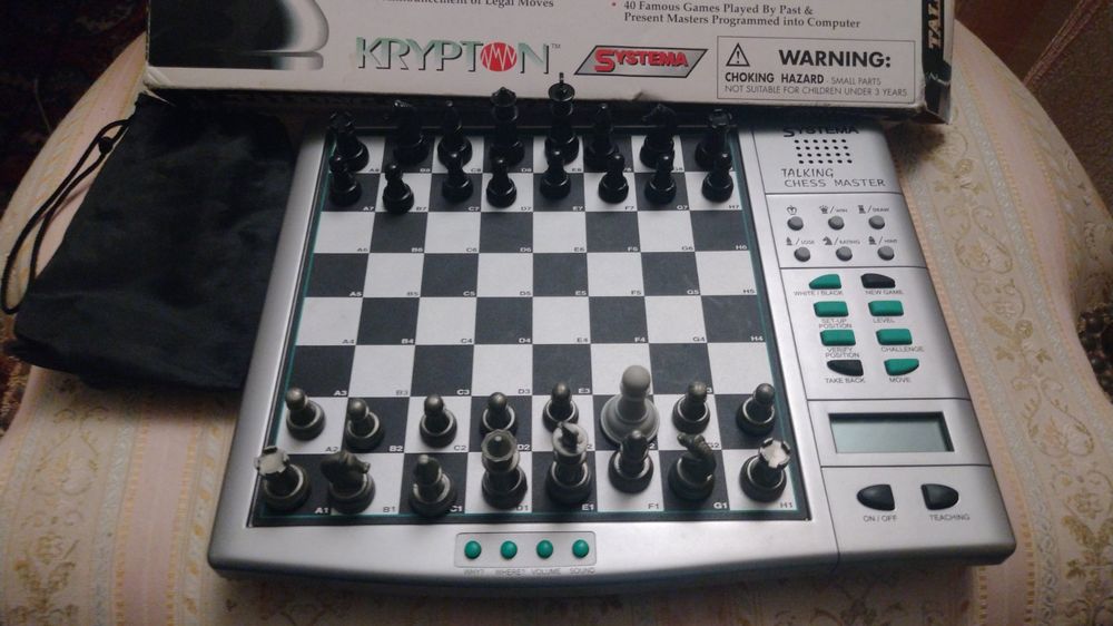 Schach Computer Vintage Talking Chess Krypton Systema (Gebraucht) in Baden für CHF 30 – mit ...