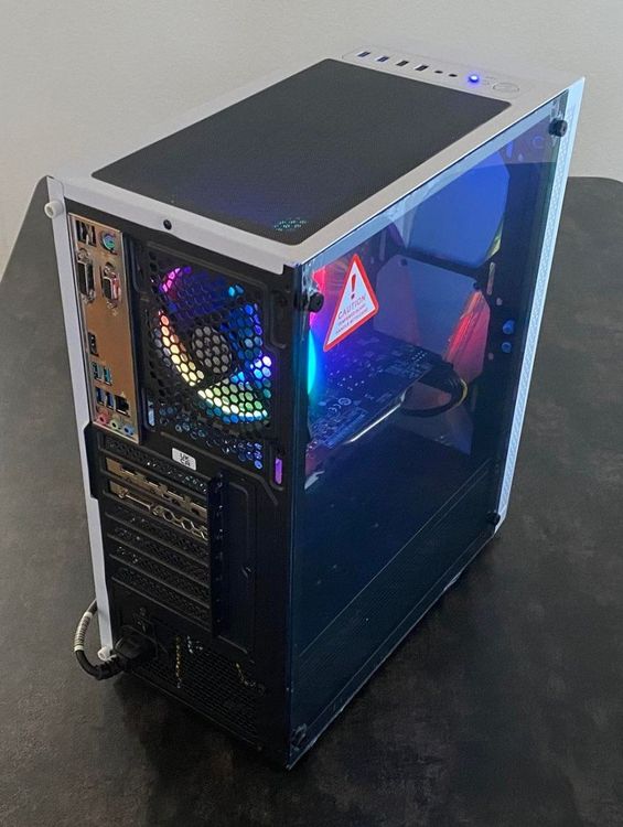 Gamer PC. Intel I7 8700, 16 Gb, NVME + HDD, RX580 8 Gb... (Gebraucht ...