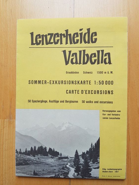 Lenzerheide Valbella, Ausgabe 1957 | Kaufen auf Ricardo