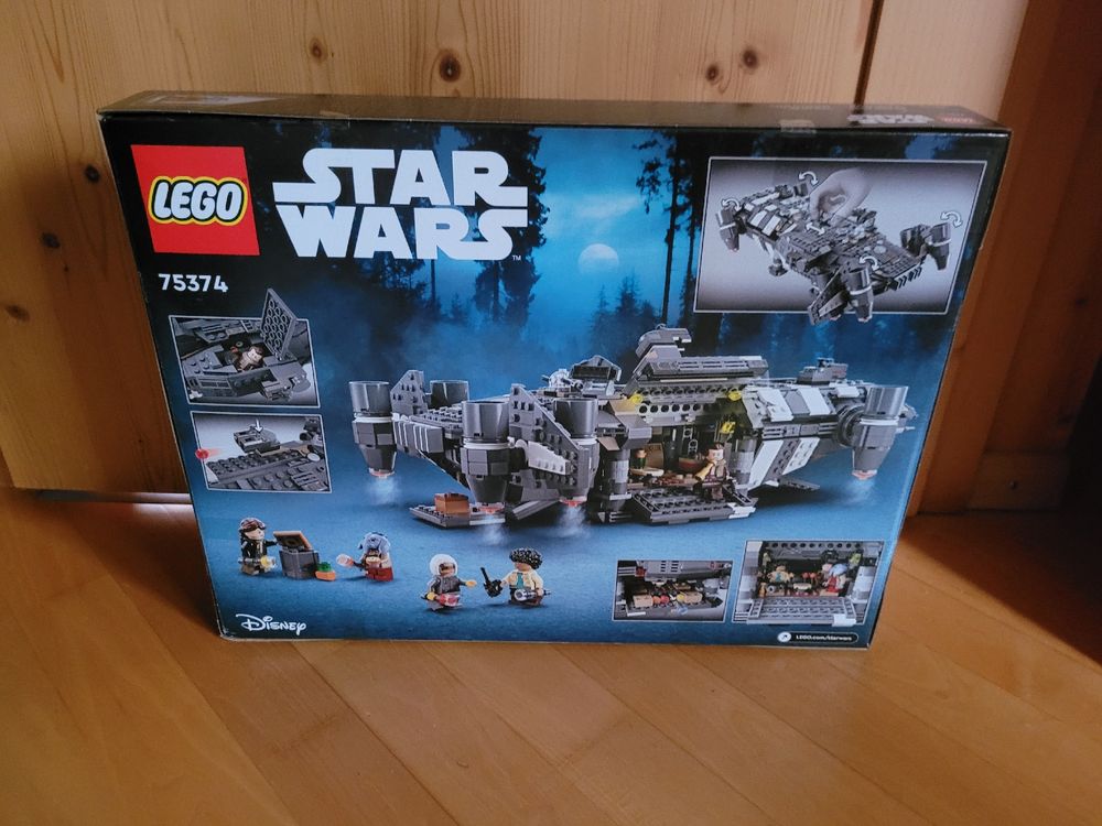 LEGO Star Wars 75374 - The Onyx Cinder, Neu ohne Minifiguren (Neu und ...