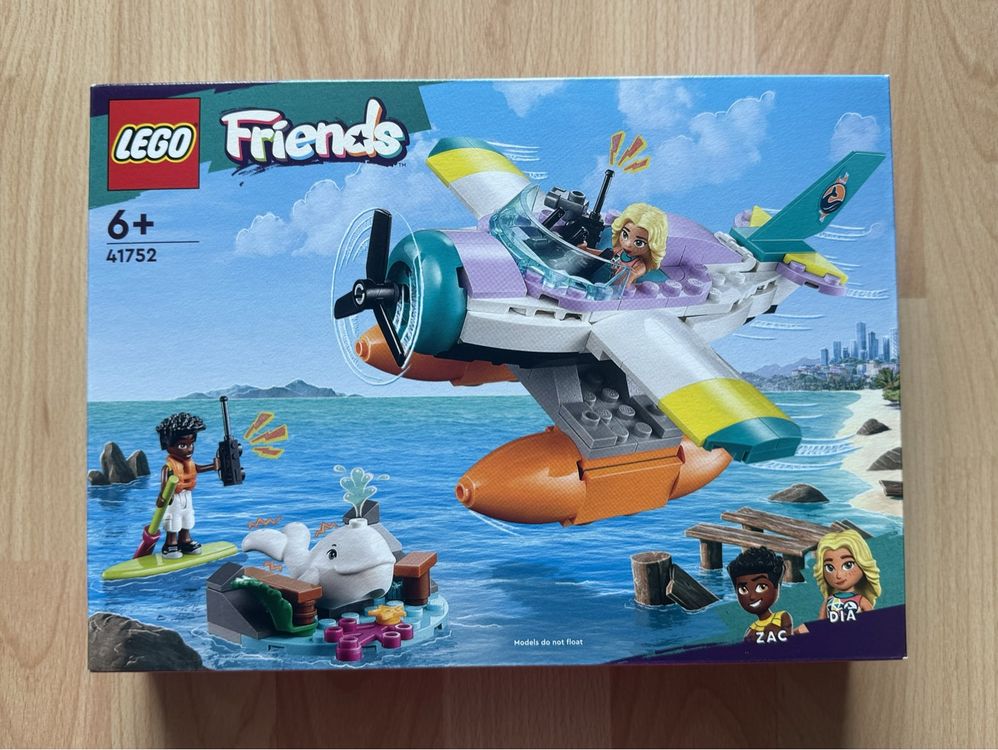 NEW LEGO Friends Seerettungsflugzeug (41752) (Neu und originalverpackt ...