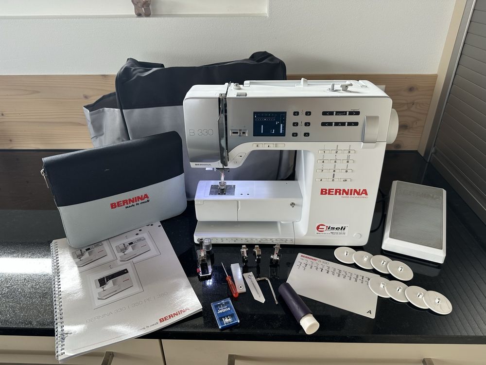 BERNINA B330 Nähmaschine (Gebraucht) in Steinhuserberg für CHF 930 – nur Abholung auf Ricardo kaufen