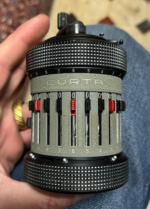 Curta Machine à calculer Type 2 | Kaufen auf Ricardo