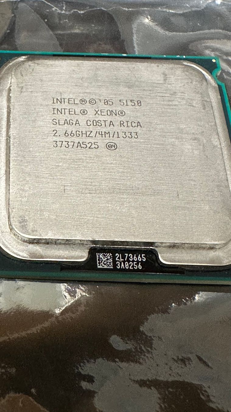 Intel Xeon 5150 CPU - 2.66 GHz / 4M / 1333 (Gebraucht) in Metzerlen für ...