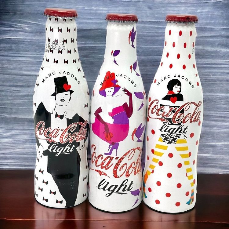 3 bouteilles Coca-Cola Light MARC JACOBS années 1980/2000 | Kaufen auf ...