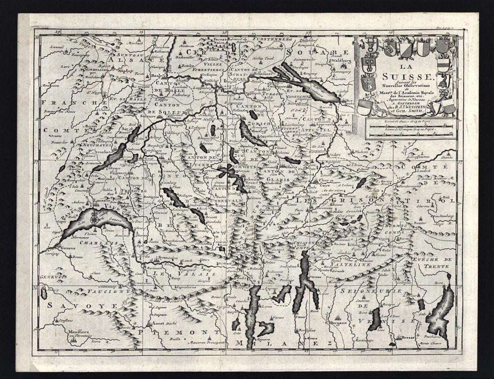 Schweiz Landkarte von Wetstein (Gebraucht) in Rafz für CHF 65 – mit ...