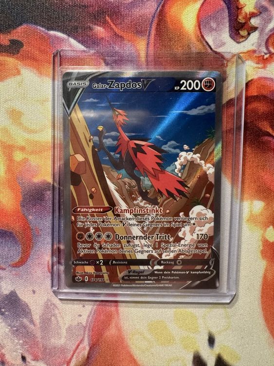 Galar Zapdos V 174/198 ab 1 Fr🔥 (Neu (gemäss Beschreibung)) in Böckten ...
