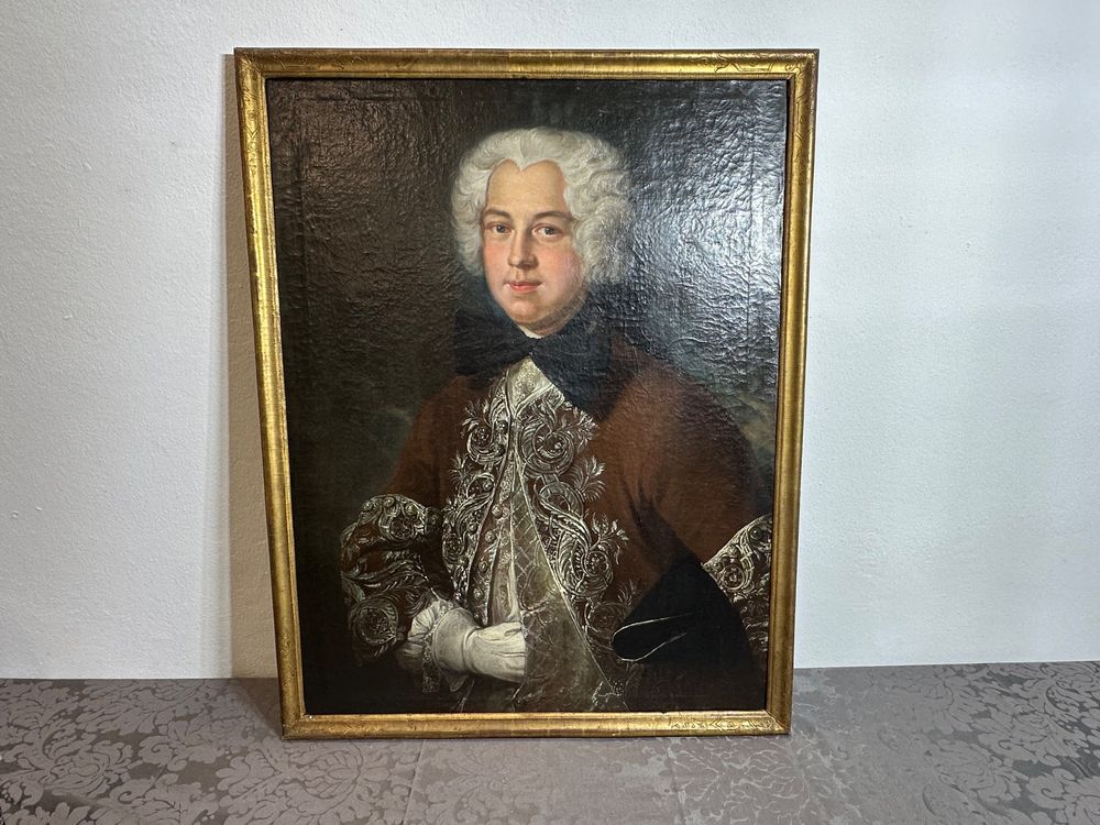 Antique peinture datée 1742 portraits | Kaufen auf Ricardo