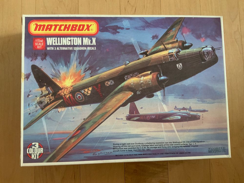 Wellington Mk.X Plastik Modellbausätze 1:72 | Kaufen auf Ricardo