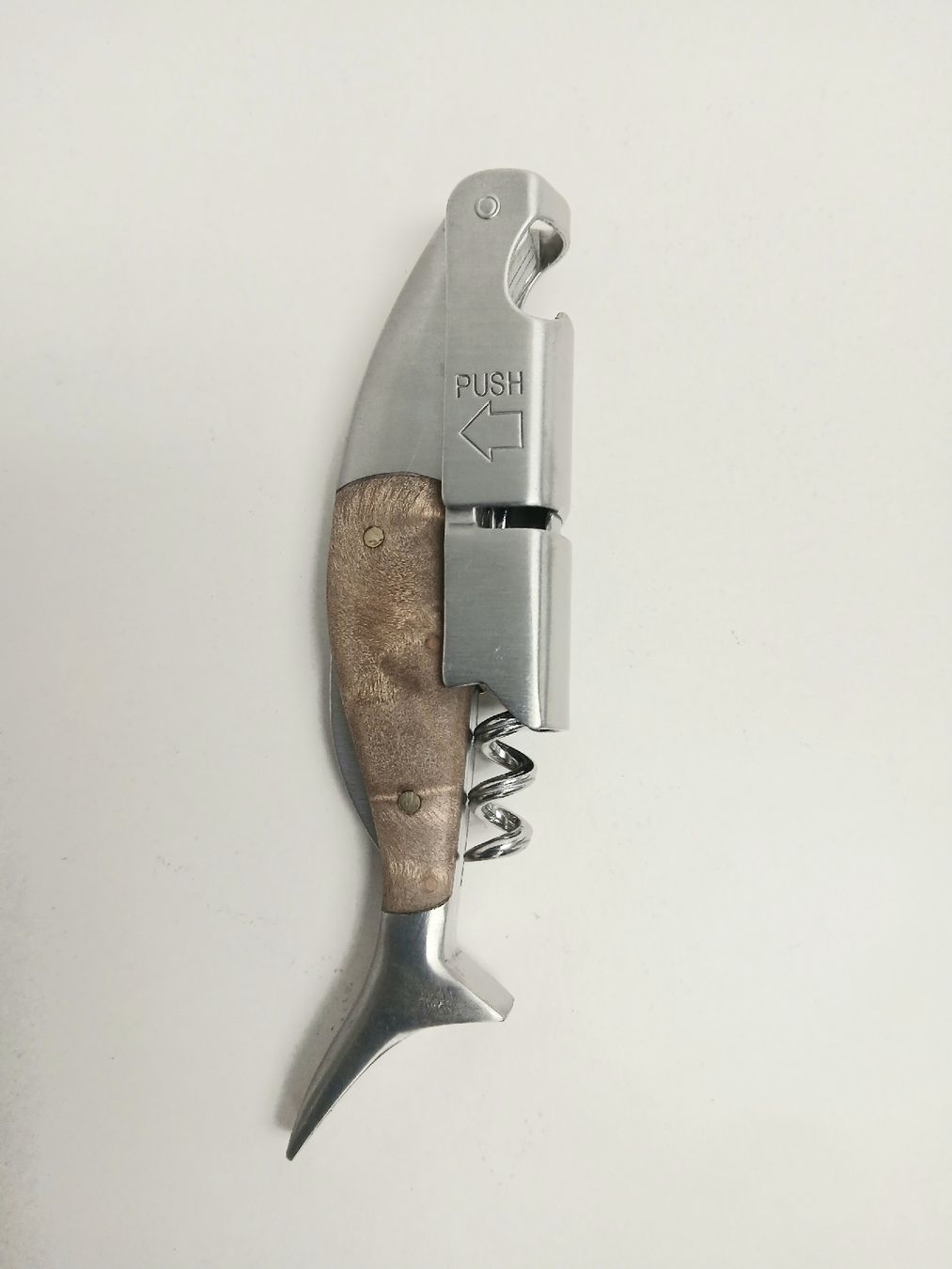 NEW! Shark -shaped Corkscrew, Bottle Opener, & Foil Cutter! (Neu und ...