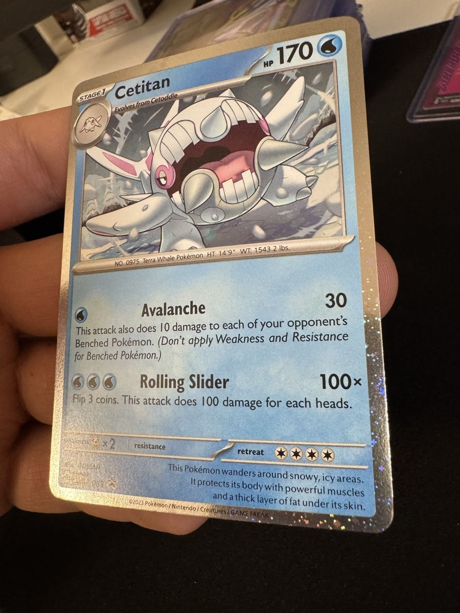 Cetitan SVP 063 – Pokémon Karte – EN – Cosmos Holo (Neu (gemäss ...