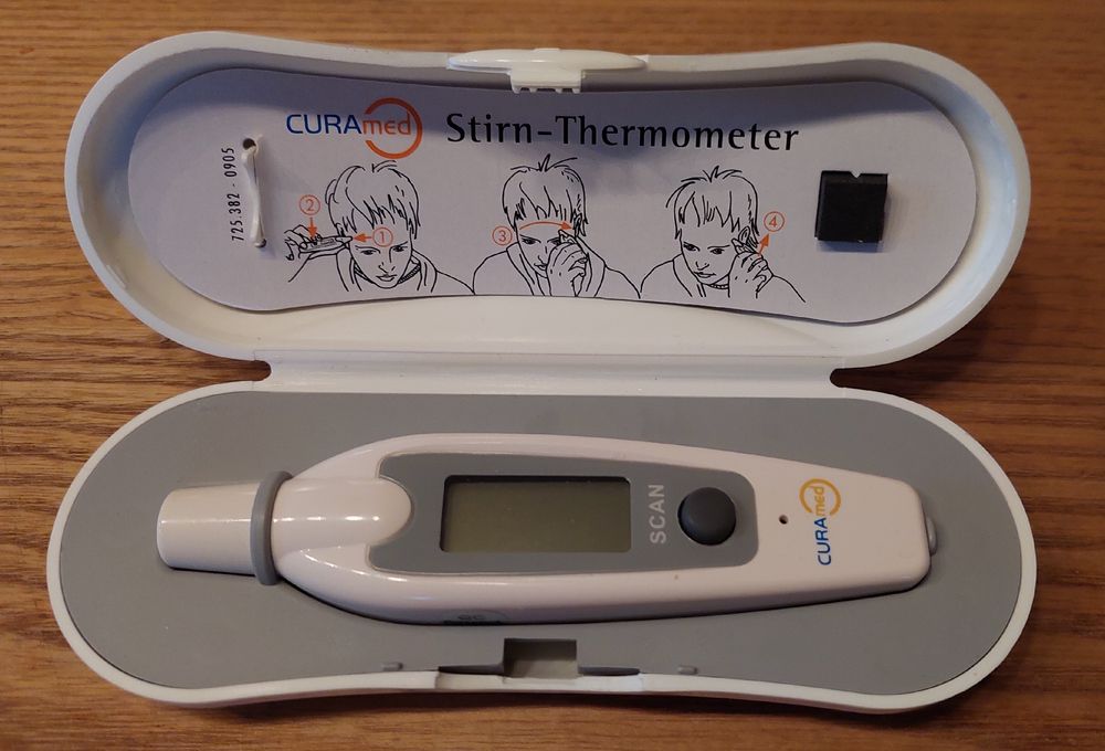 CURA Med Stirn-Thermometer (Gebraucht) in Adlikon b. Andelfingen für ...