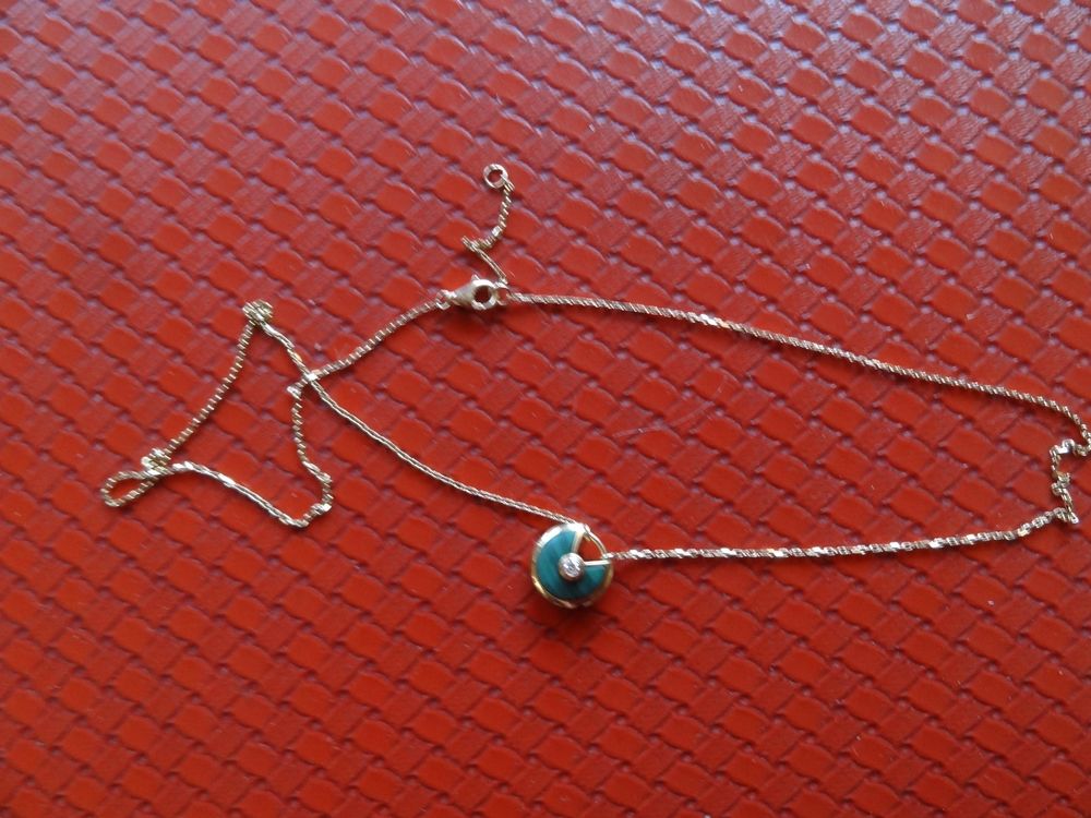 TRES JOLIE COLLIER CARTIER EN OR 750 ET DIAMANTS COMME NEUF | Kaufen ...