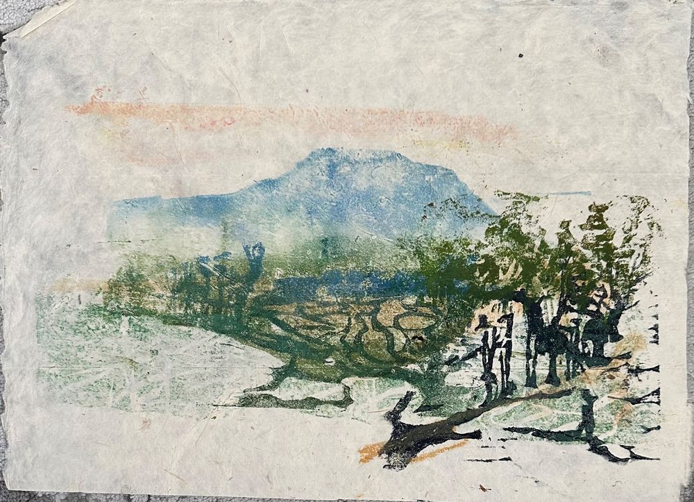 Fernand Giauque (1895-1973) Landschafts Aquarell | Kaufen auf Ricardo